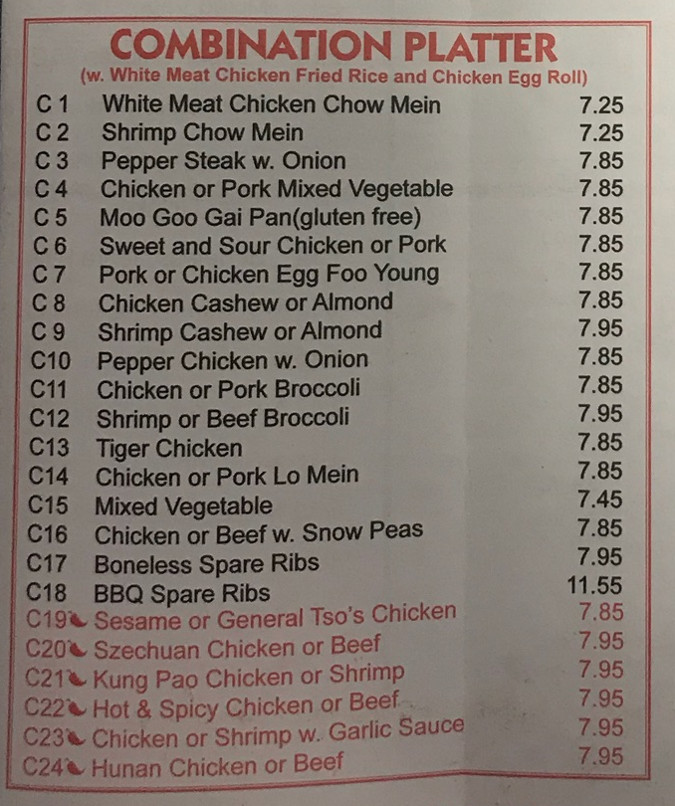 China tiger Chinese Restaurant